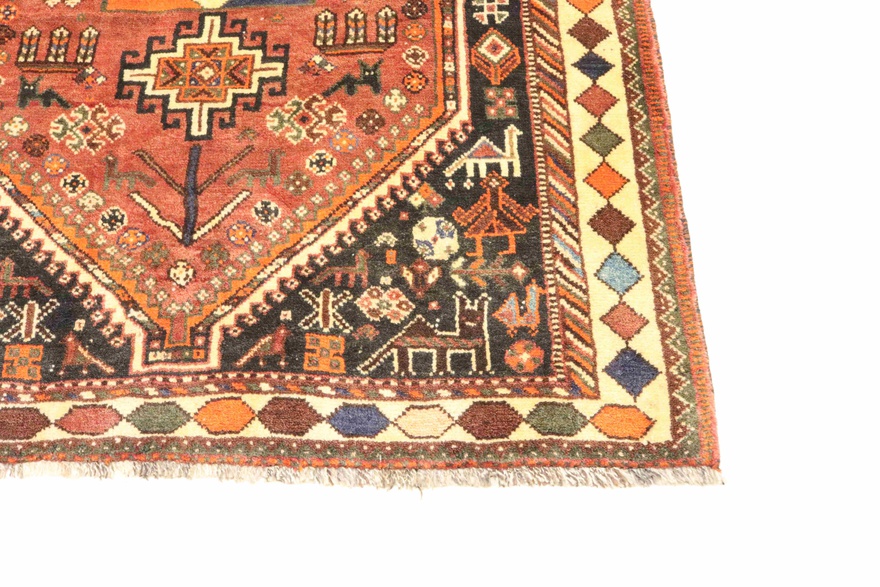 Ghashghai Carpet 165x131 | Bidabadi
