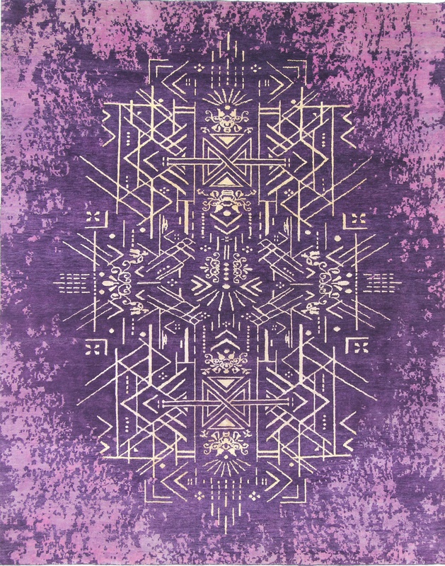 Modern Lotus carpet 299x248 | Bidabadi