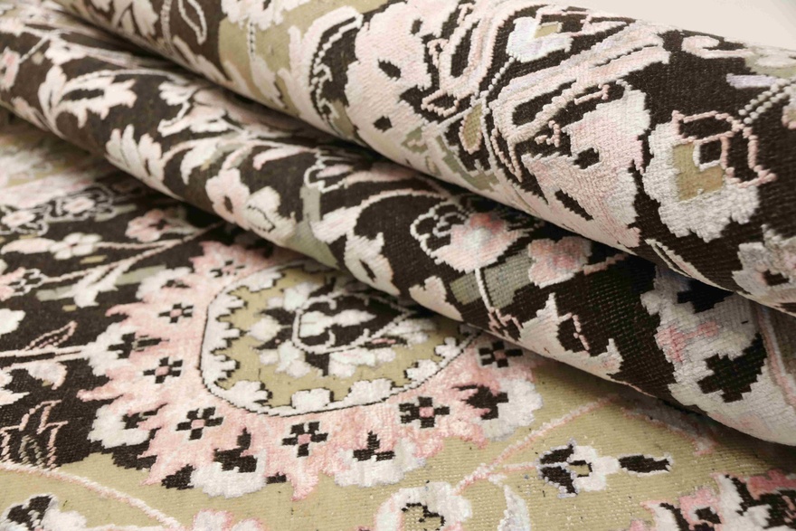 Modern Lotus Carpet 340x250 | Bidabadi