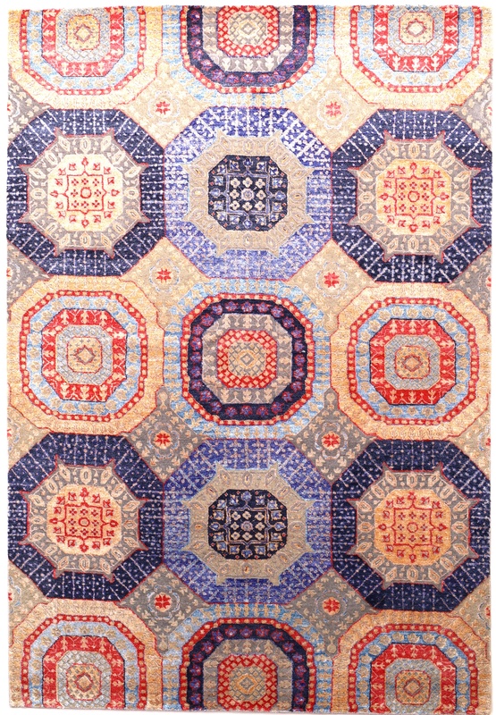 Desinger Modern Lotus carpet 245x168 | Bidabadi